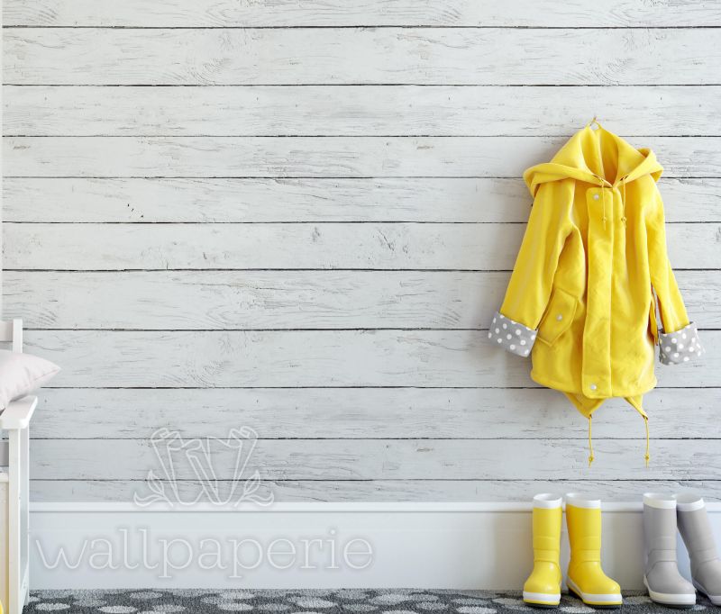 Whitewashed Shiplap 2 Step DIY Whitewashed Wood Ceiling: Rustic Chic